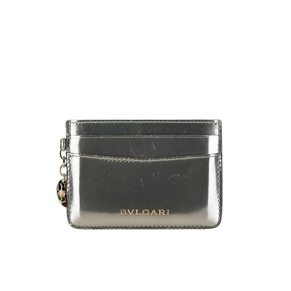 BVLGARI | Bags | Pre Loved Bulgari Serpenti Forever Card Holder Wallet ...